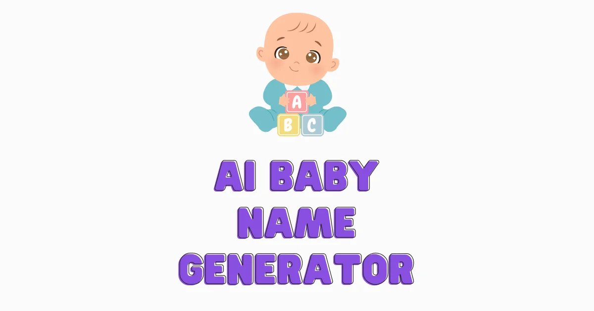 Generador gratuito de nombres de bebé AI